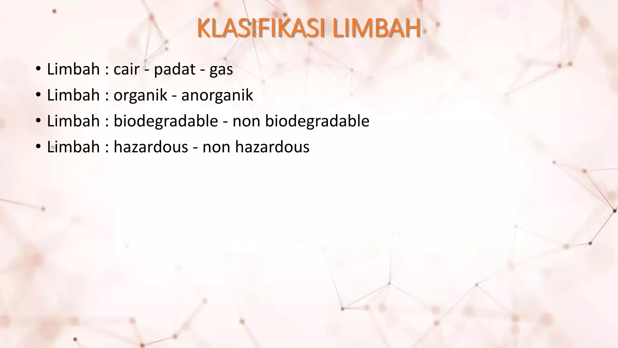 Kinetika Proses dan Rancangan Variabel Pengolahan Limbah Cair | PPTX