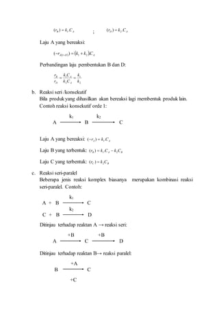 Kinetika reaksi | DOCX