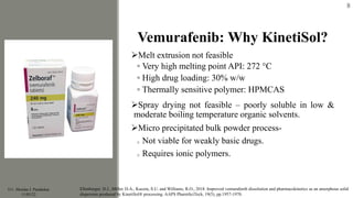 kinetisol dispersing technology | PPTX
