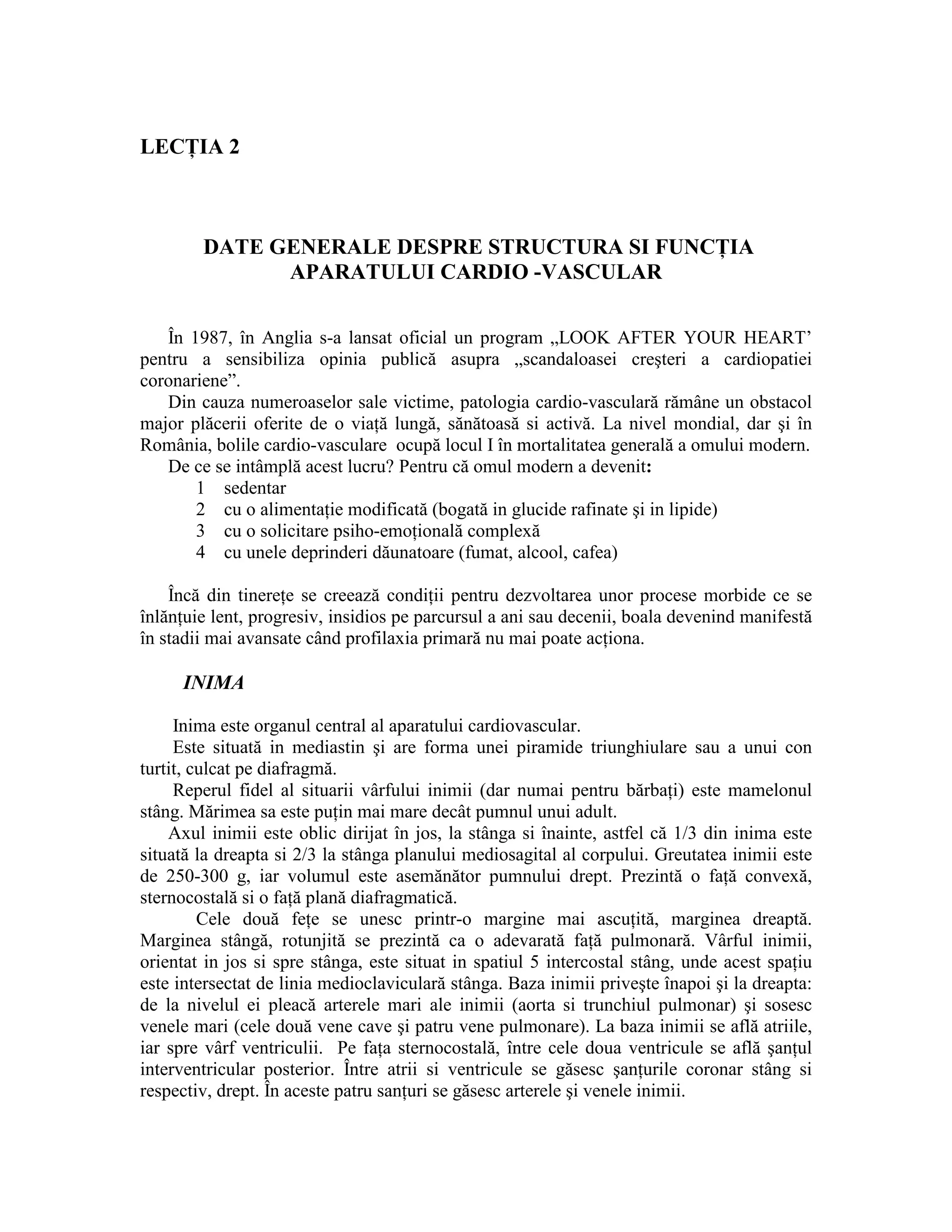 Kinetoterapie in afectiuni cardiovasculare | PDF