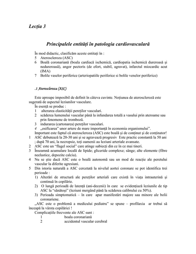 Kinetoterapie in afectiuni cardiovasculare | PDF