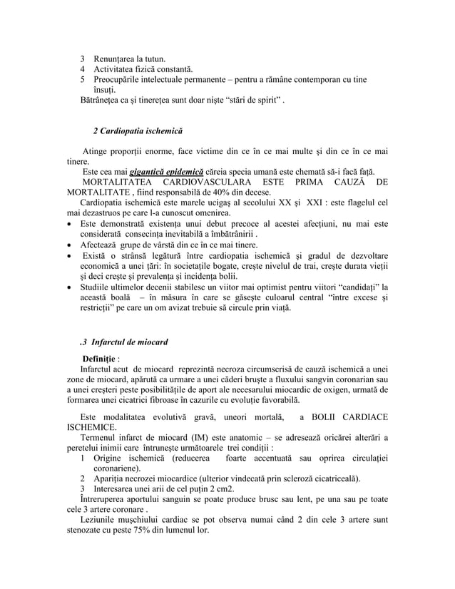 Kinetoterapie in afectiuni cardiovasculare | PDF