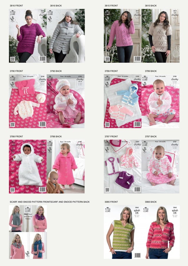 King Cole Knitting Patterns Catalogue | PDF