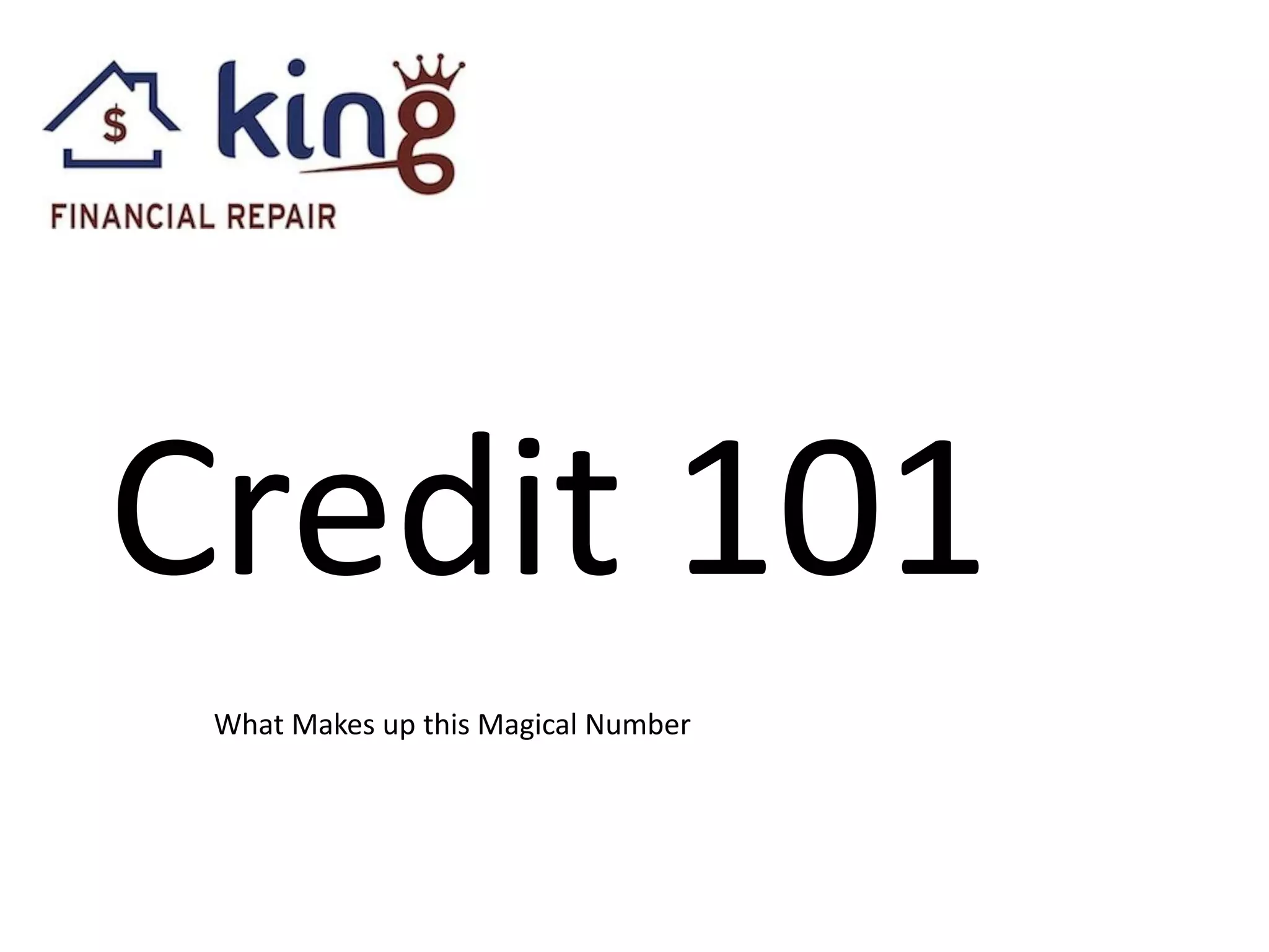 King financial repair process explained | PPT