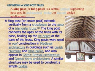 King-postf-ROOFs (1).ppt5ukkutk7jt7tk57u | PPT