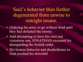 King Saul | PPT