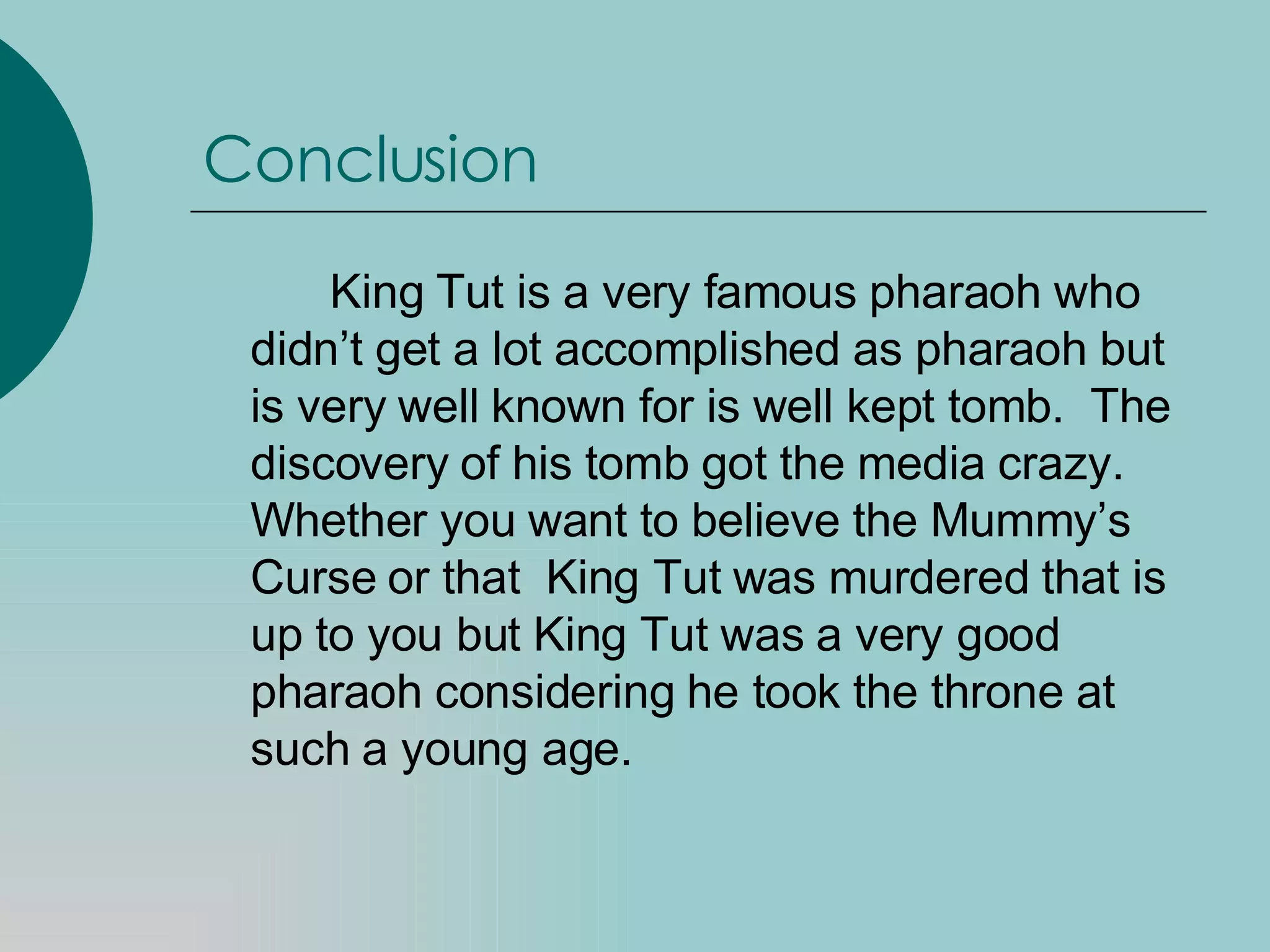 King Tut | PPT