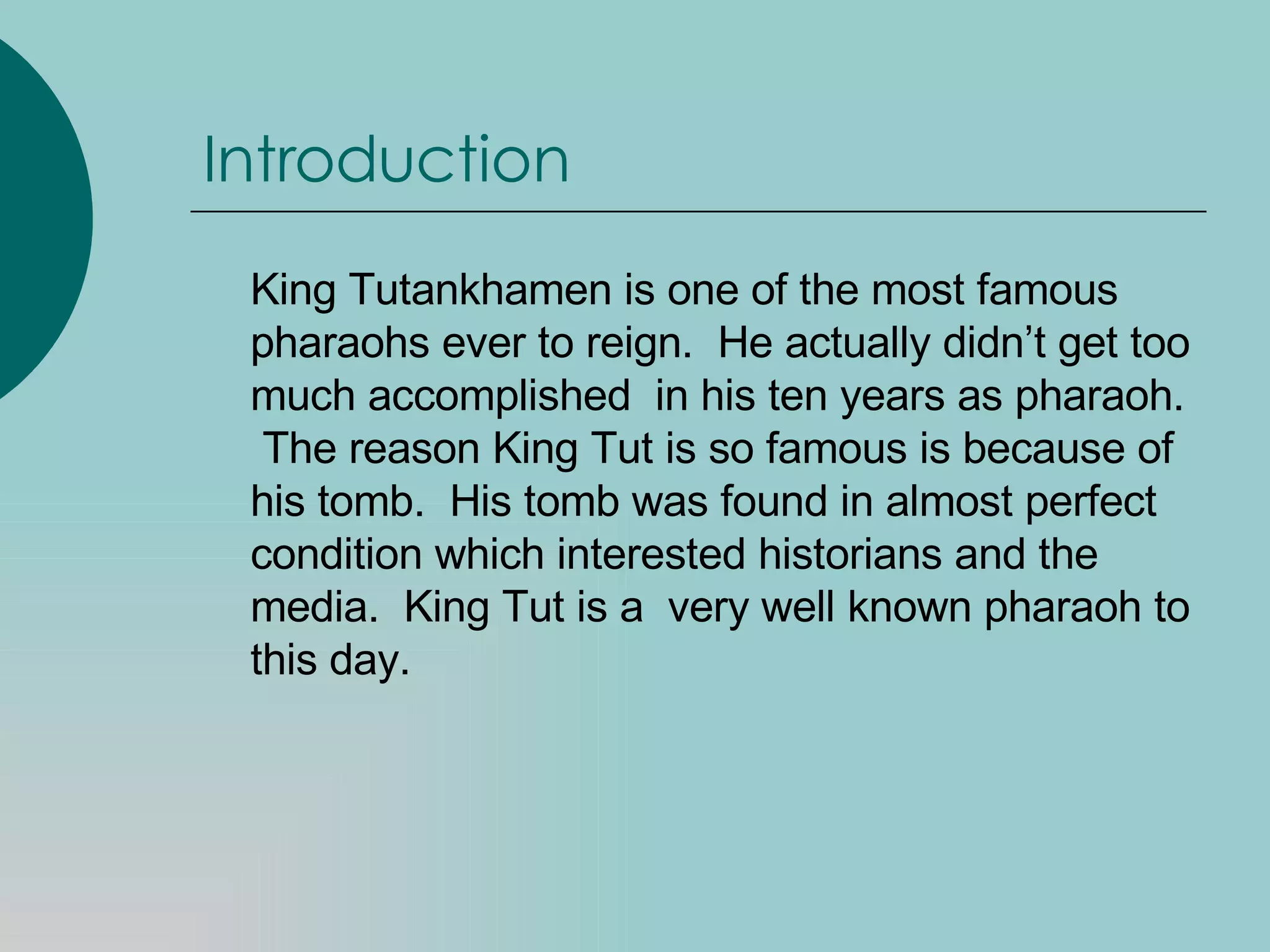 King Tut | PPT