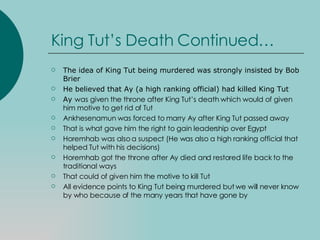King Tut | PPT