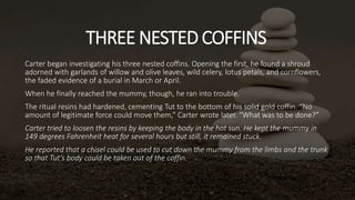 Discovering tut : the saga continues | PPTX