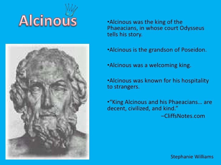 King Alcinous-Stephanie Williams