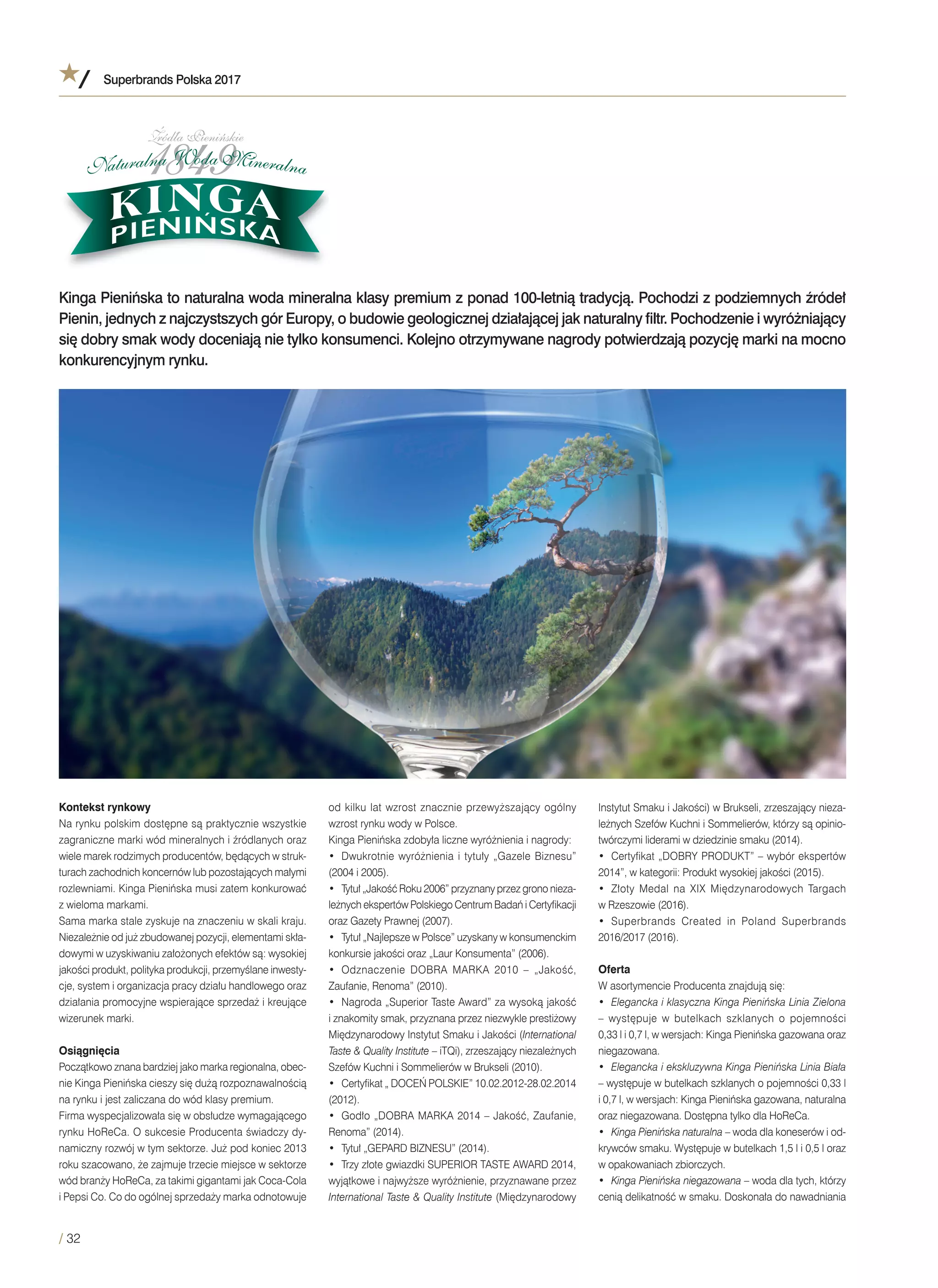 Case study marki Kinga Pienińska z Albumu Superbrands Polska 2017 | PDF | Food & Drink