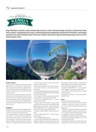 Case study marki Kinga Pienińska z Albumu Superbrands Polska 2017 | PDF ...