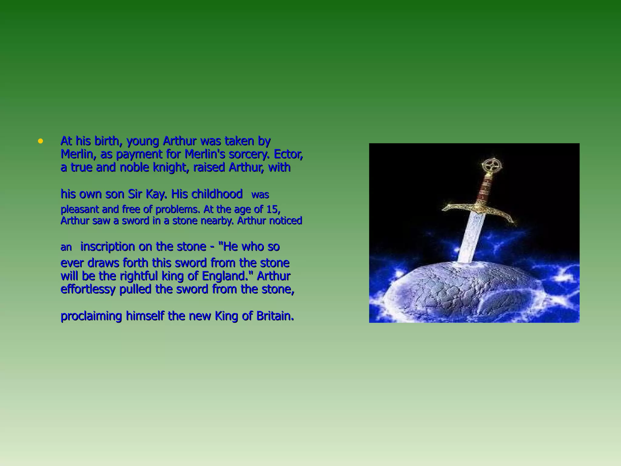 King arthur | PPT