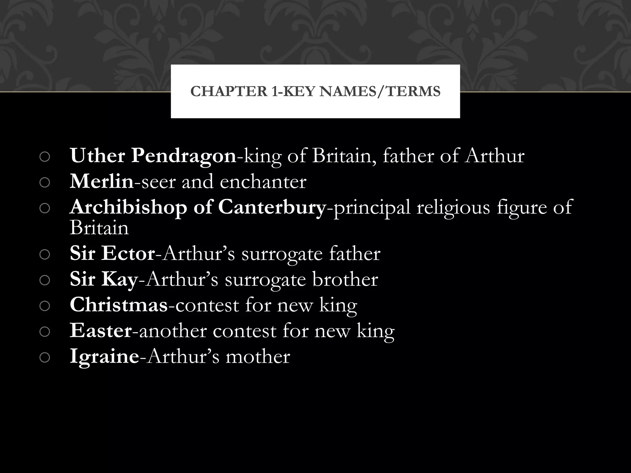 King Arthur | PPT