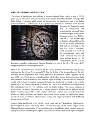 King Asoka and the art of Governance | PDF