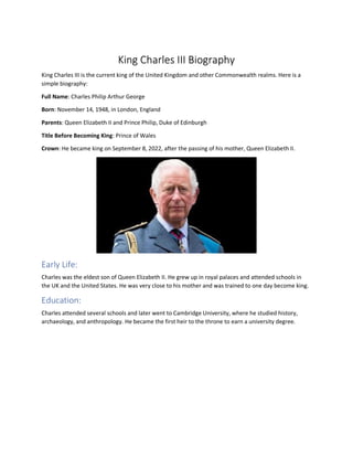 King Charles III Biography The Celeb Post.pdf