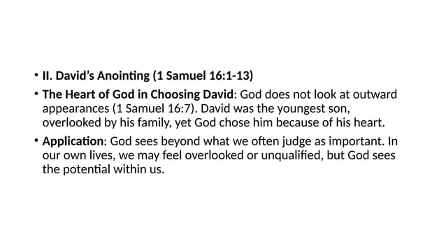 King David’s Model of Prayer concerning the Lords Prayer | PPT
