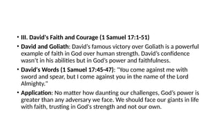 King David’s Model of Prayer concerning the Lords Prayer | PPTX