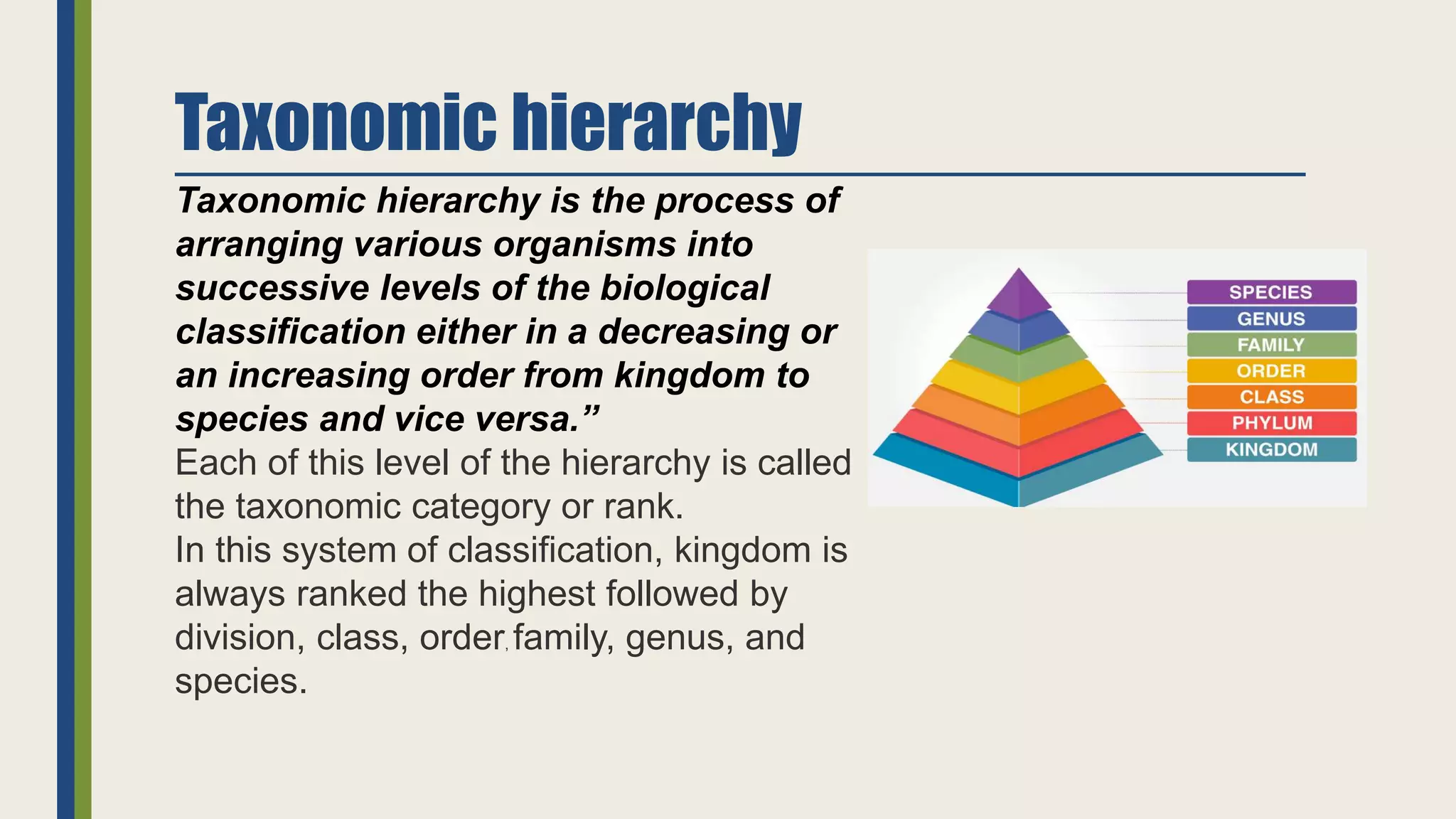 Kingdom classification and details classification of kingdom and ...