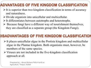 Kingdom ClassificationCarolus Linnaeus proposed the two-kingdom ...