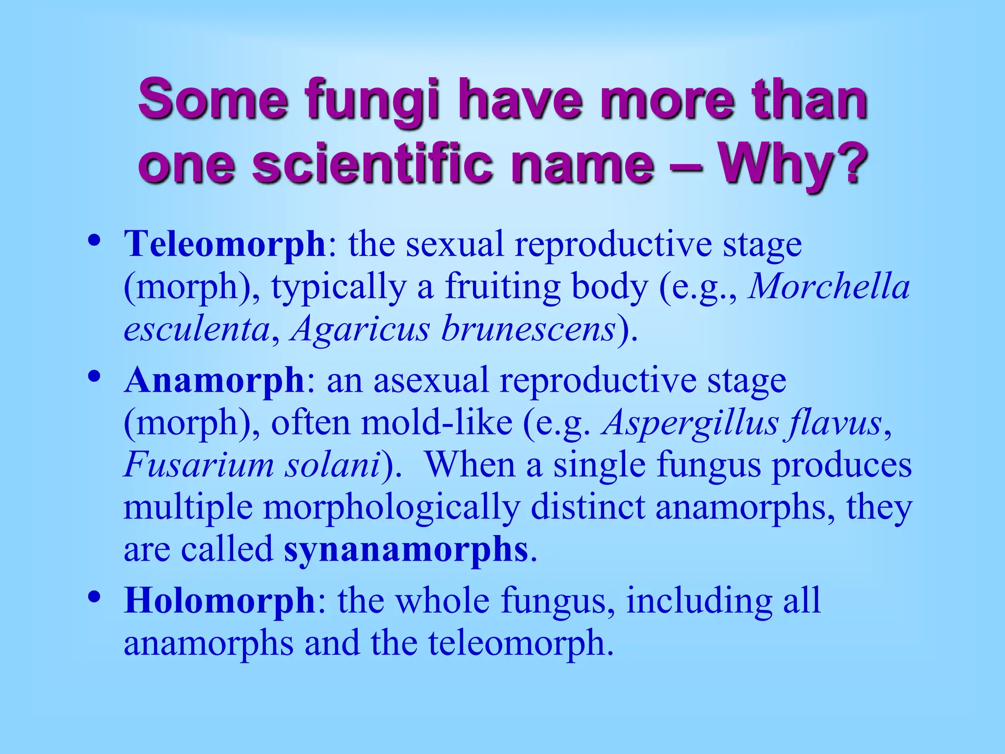 list of Kingdom of plant pathogenic Fungi.ppt