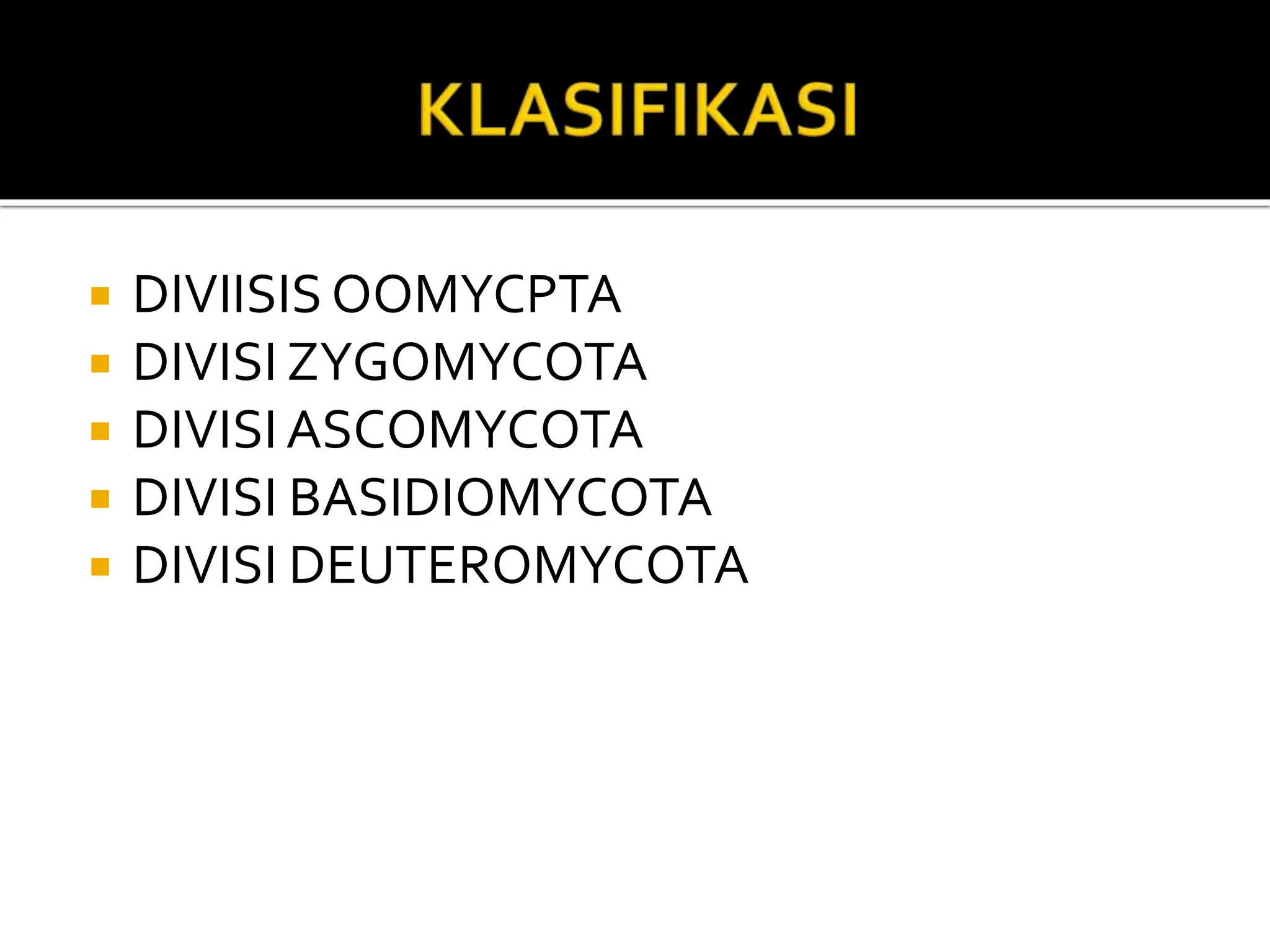 KINGDOM FUNGI, kerajaan jamur, basidiomycota | PPTX