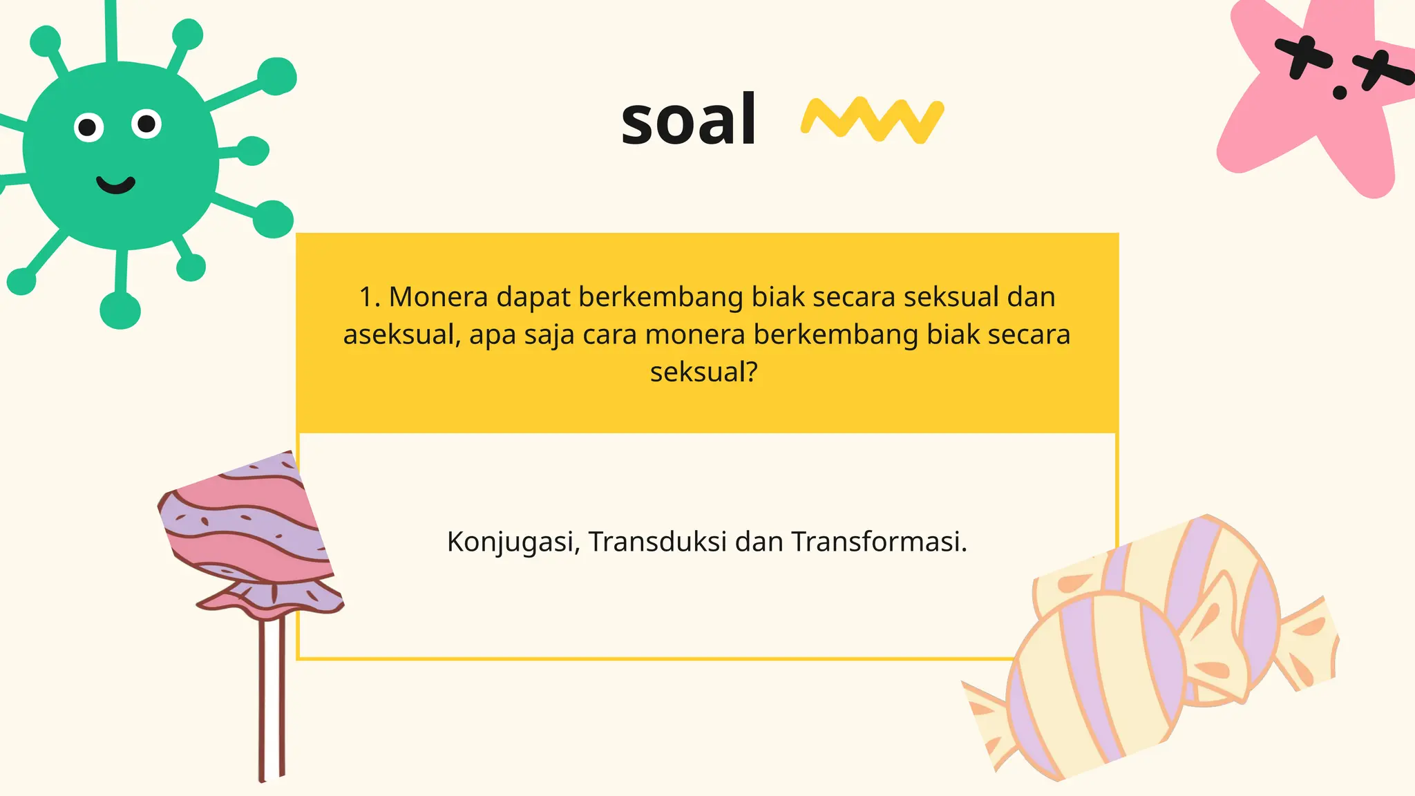 kingdom monera, materi belajar kelas 10 SMA | PPTX
