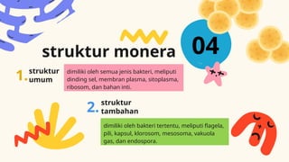 kingdom monera, materi belajar kelas 10 SMA | PPTX