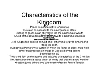 Kingdom of god | PPT
