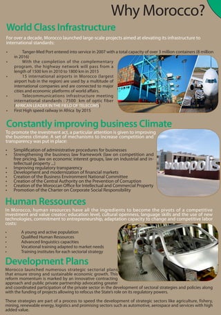Kingdom of morocco emerging economy | PDF