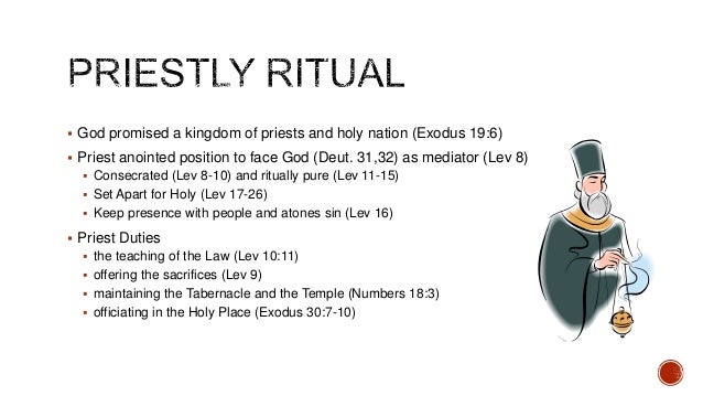 Kingdom of priests and a holy nation