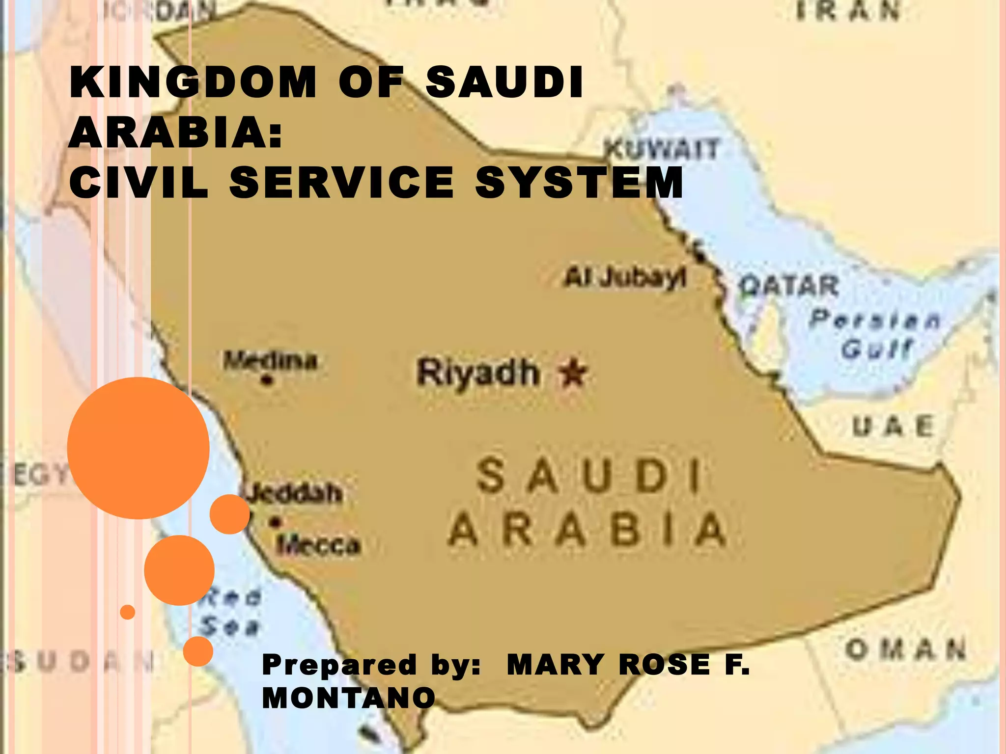 Kingdom of saudi arabia (civil service system) | PPT | Islam | Religion ...
