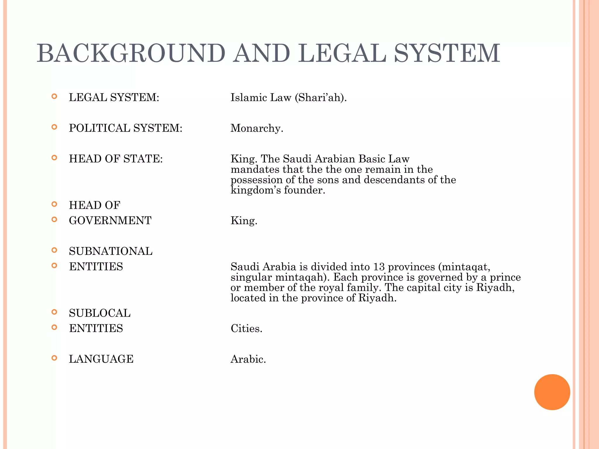 Kingdom of saudi arabia (civil service system) | PPT