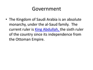 Budget Report of Saudi Arabia 2014 | PPTX