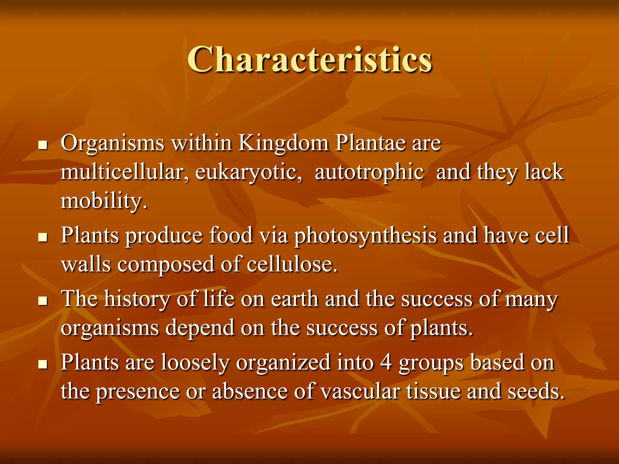 Kingdom plantae | PPTX
