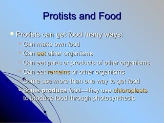 Kingdom protista | PPT