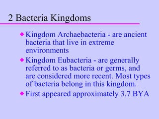 Kingdoms archaebacteria | PPT
