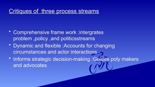 Kingdon`s 3 process stream theory (1984).pptx | Political Issues ...