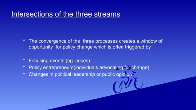 Kingdon`s 3 process stream theory (1984).pptx | Political Issues ...