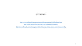 King ferdinand by badilas alexandra & alexiu eduard 8317 | PPT