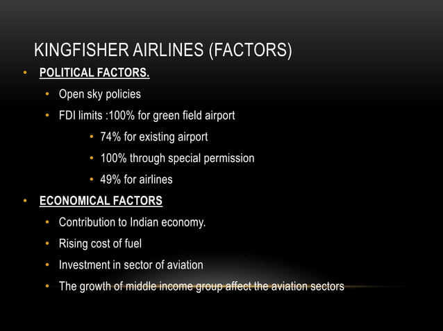 Kingfisher airlines | PPTX
