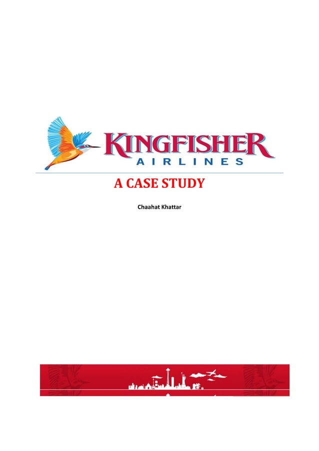 Kingfisher Airlines- A Case Study | PDF | Air Travel | Travel Type