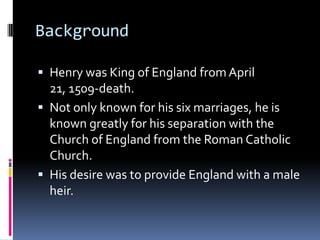 King henry | PPT