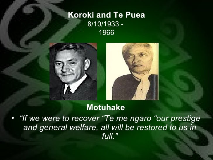 The Kingitanga Movement