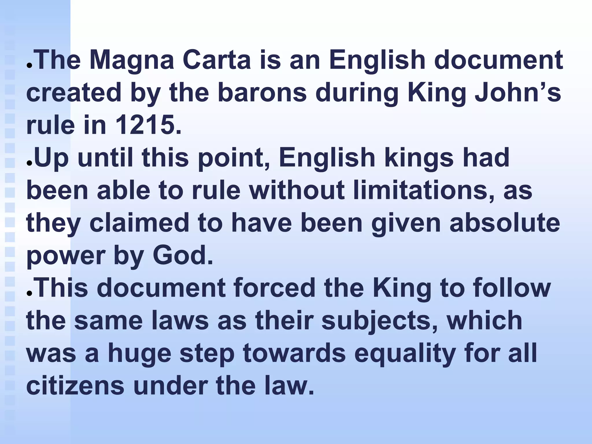 King john and magna carta | PPTX | Christianity | Religion & Spirituality