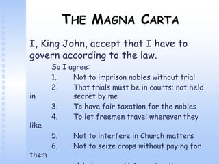 King john and magna carta | PPTX | Christianity | Religion & Spirituality