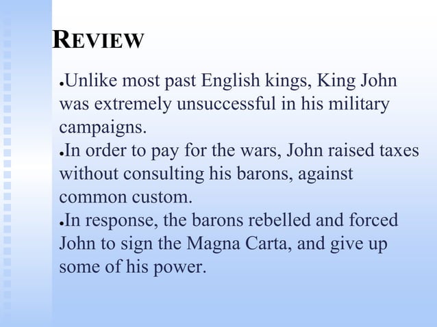 King john and magna carta | PPTX | Christianity | Religion & Spirituality