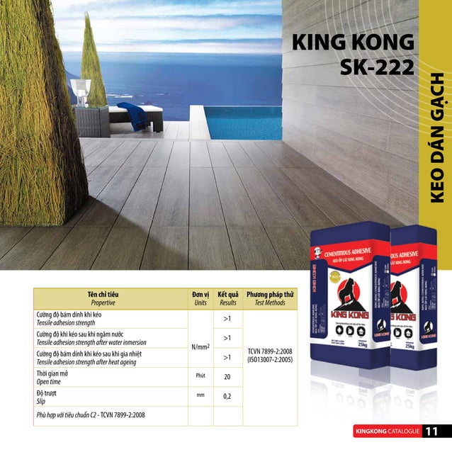 Keo dan gach KingKong | PDF