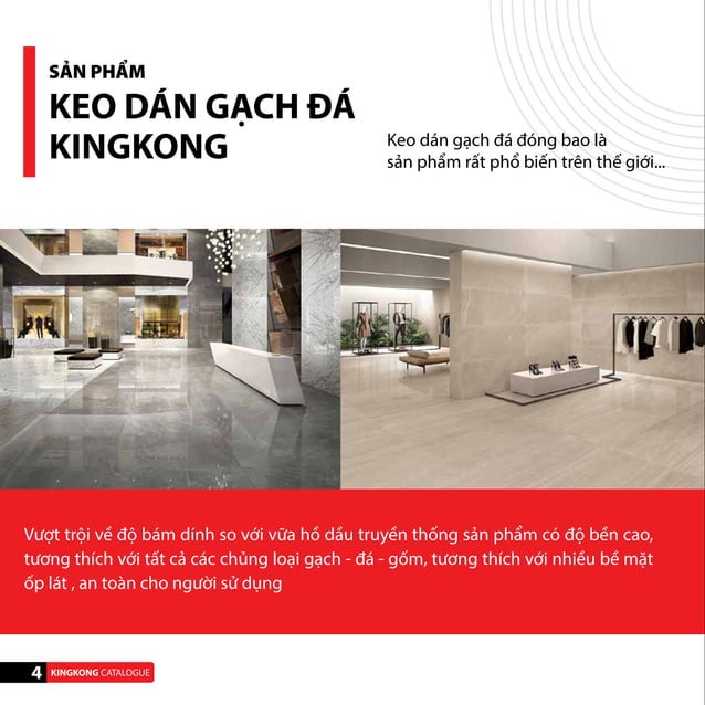 Keo dan gach KingKong | PDF